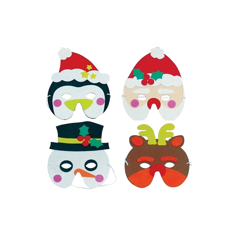 Non Stop Xmas Face Masks | NSK Party Supplies – Non-Stop Party Supplies